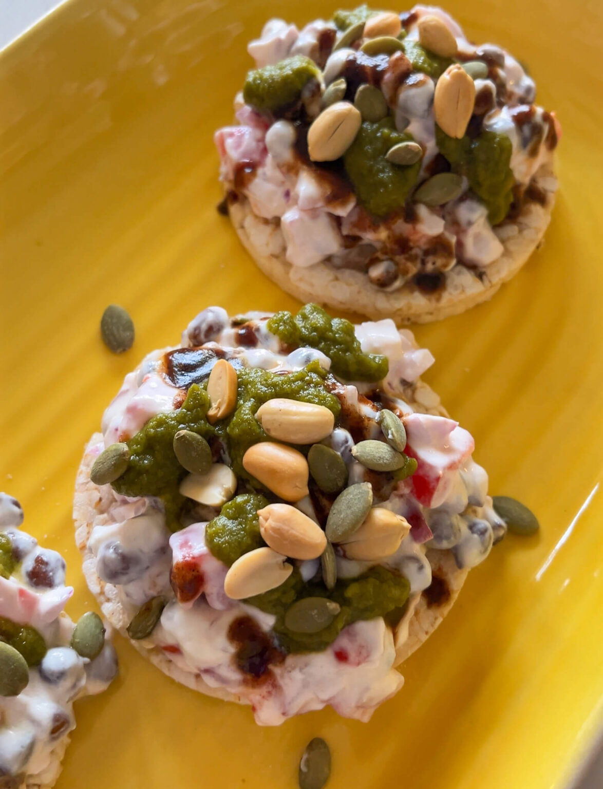 Healthy Rice Cake Chaat – shivangi kooks