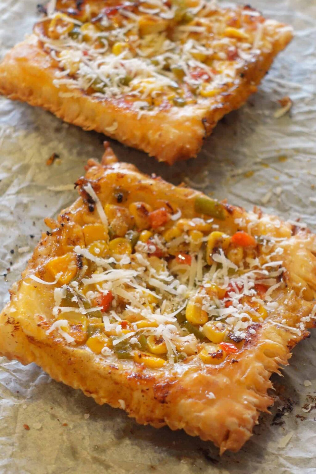 Upside Down Masala Corn Cheese Puffs – shivangi kooks