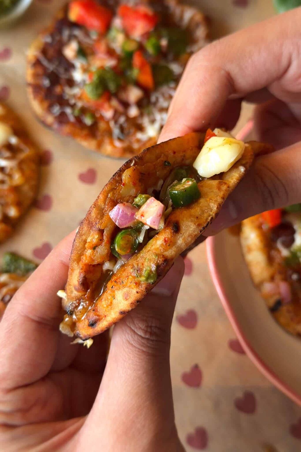 Aloo Frankie Smashed Tacos – shivangi kooks